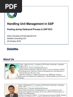HU Management in SAP EWM Part-1 | PDF
