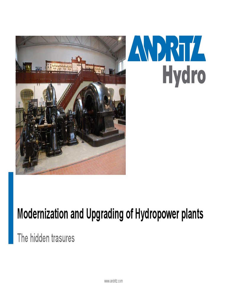 Andritz-Hydro - Upgrade & Modermnization | PDF | Hydroelectricity ...