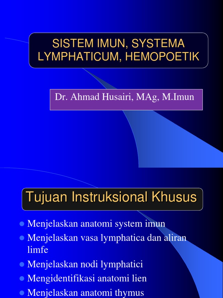 Anatomi Sistem Limfatik | PDF