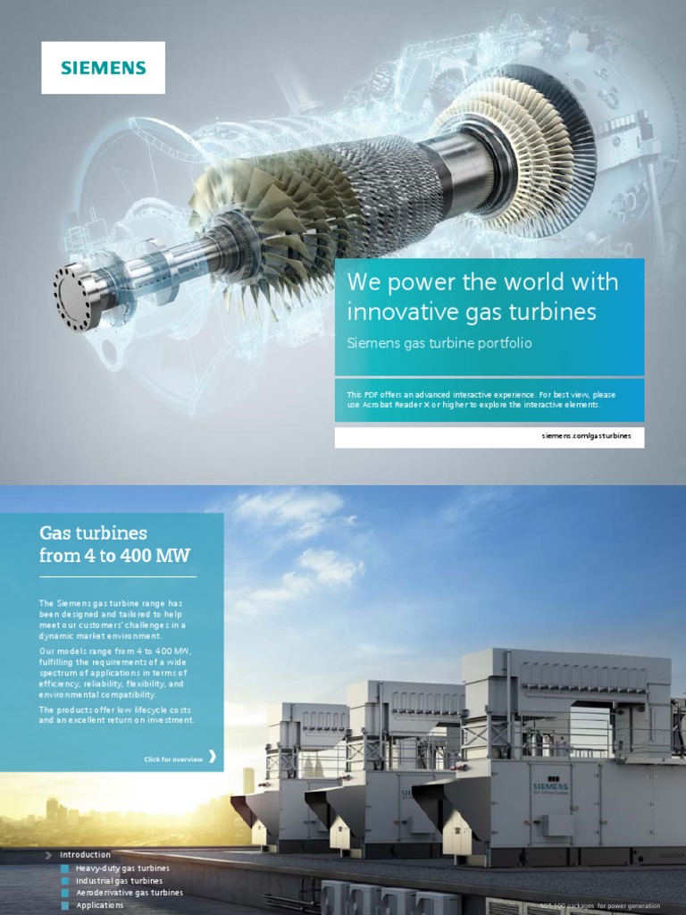 Gas Turbine | PDF | Power Station | Gas Turbine