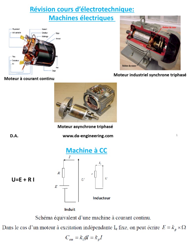 Revision Cours Electrotechnique | PDF | Ordinateurs | Technologie et ingénierie