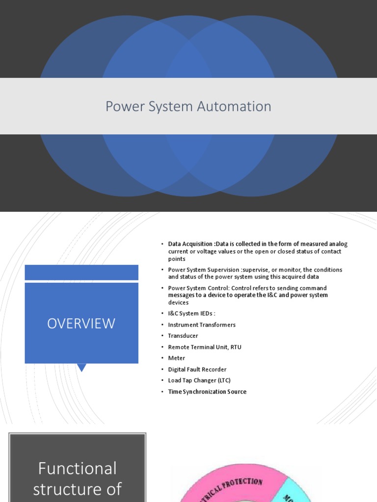 Power System Automation | PDF | Electrical Substation | Electric Power ...