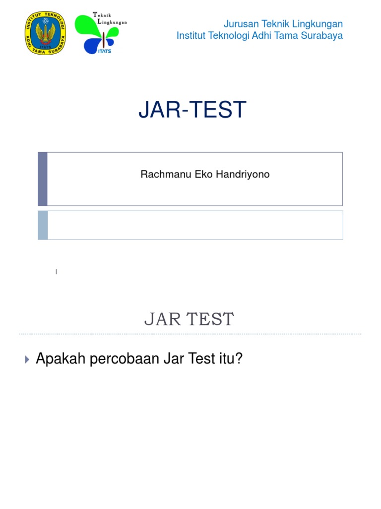 Jar-Test | PDF | Sains & Matematika
