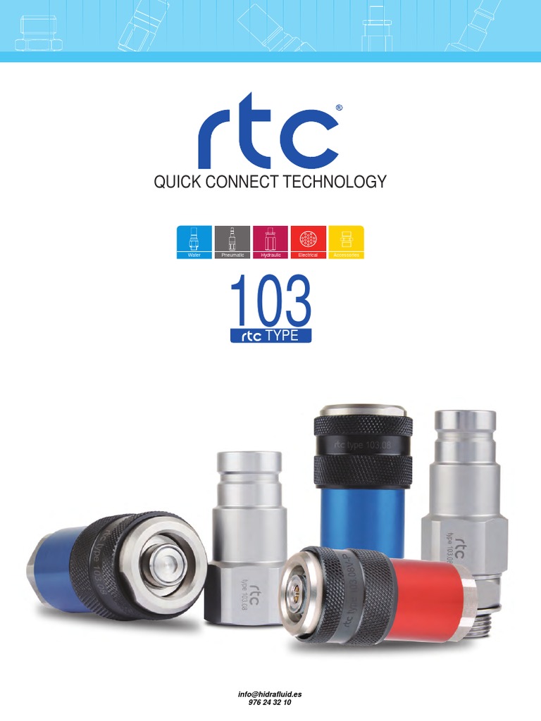 Serie 103 RTC Couplings | PDF | Nature