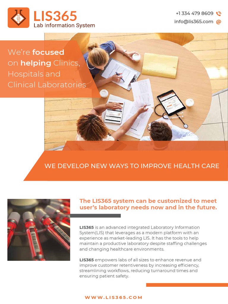 Lab Information Management System Solution Software | PDF | Patient ...