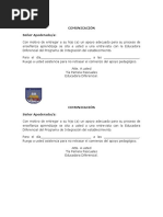 Citaciones Apoderado Formato Comunicación | PDF
