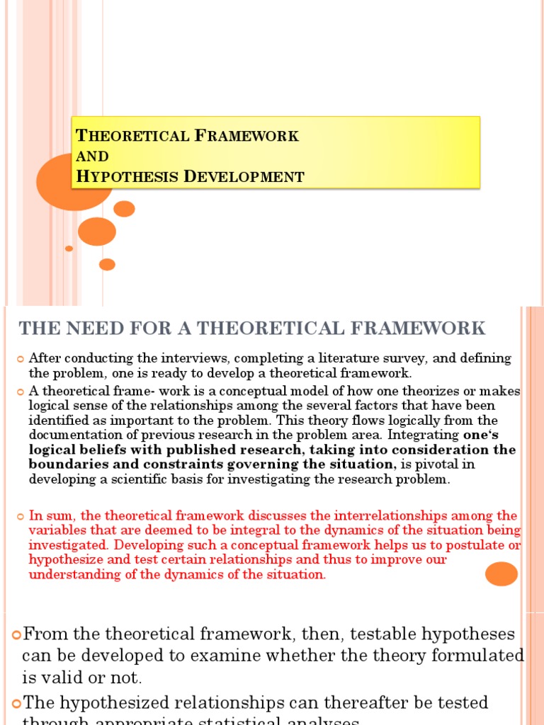 Theoretical Framework & Hypothesis Development | PDF | Hypothesis | Conceptual Model