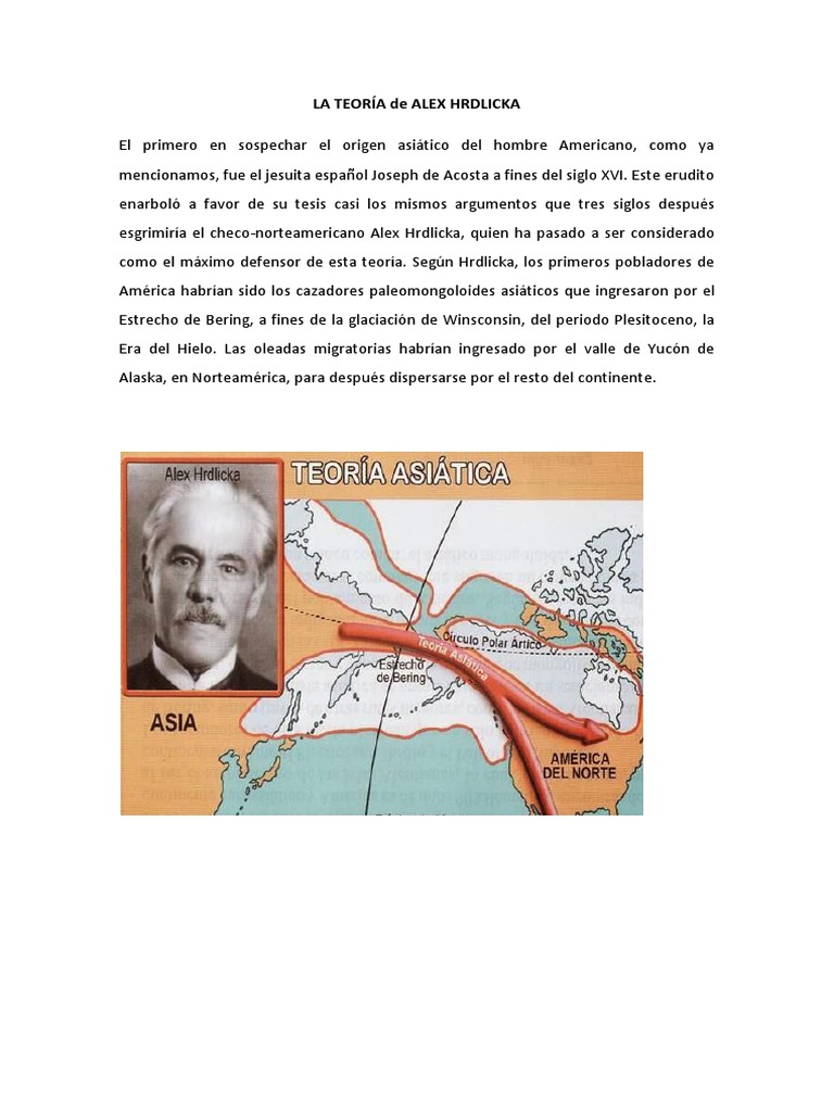 LA TEORÍA de ALEX HRDLICKA | PDF