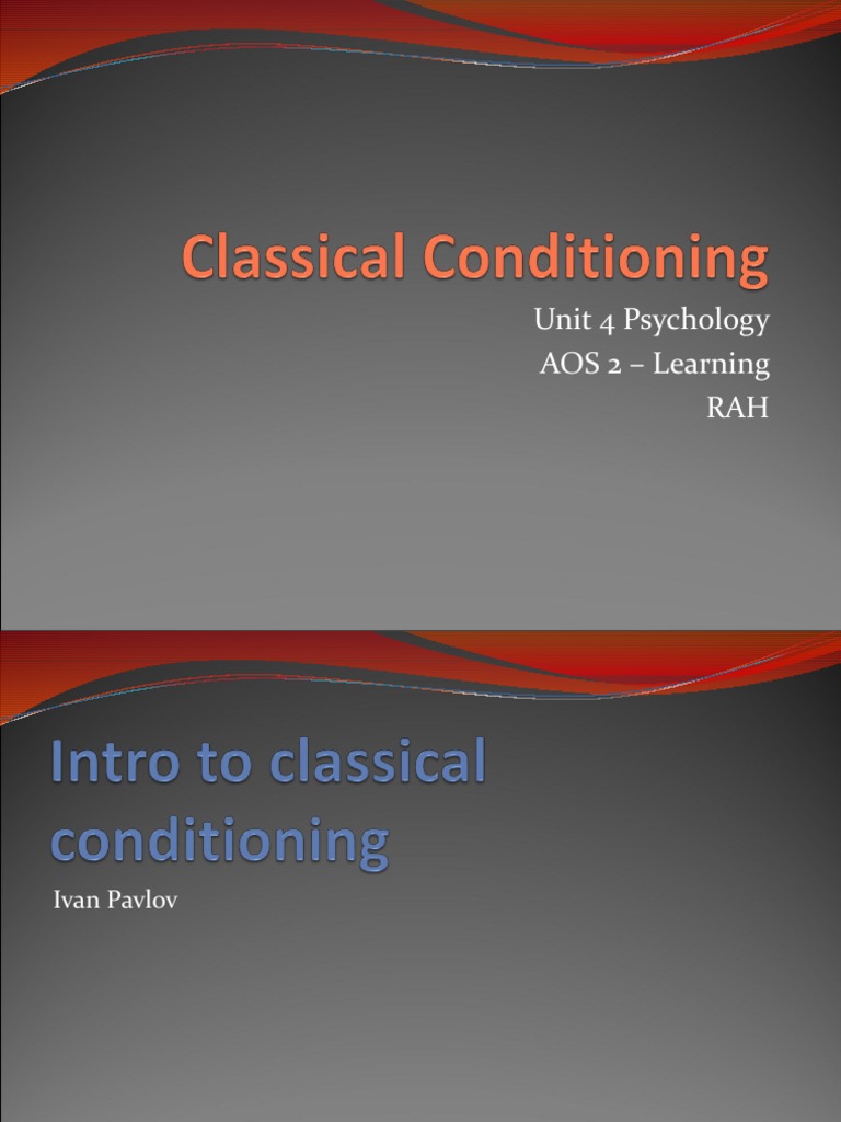 Learn about Ivan Pavlov's Classical Conditioning Experiments | PDF ...