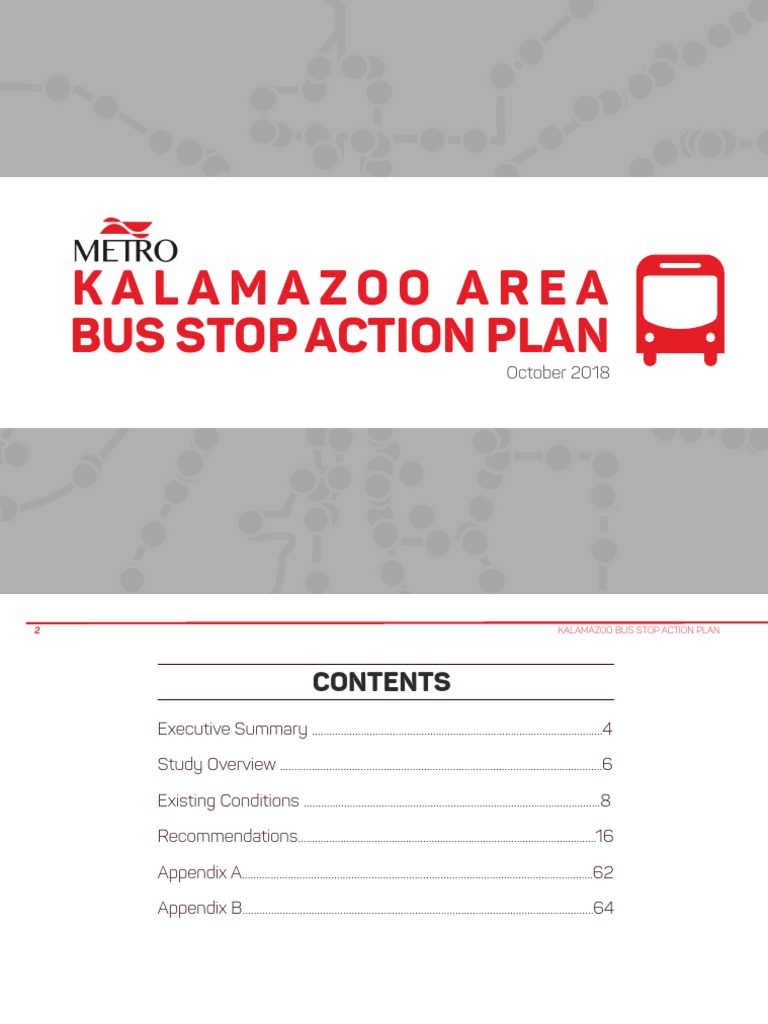 Kalamazoo Metro Proposed Transit Master Plan | PDF | Bus | Rapid Transit