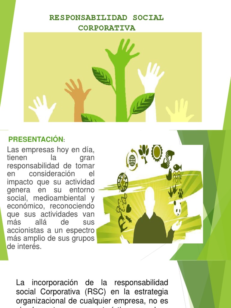 Responsabilidad Social Corporativa | PDF | Responsabilidad social corporativa | Sociedad