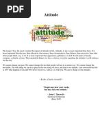ATTITUDE - Charles Swindoll | PDF | Lifestyle