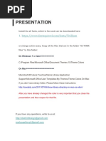 Installing and Using THMX Files | PDF | Icon (Computing) | Computer File