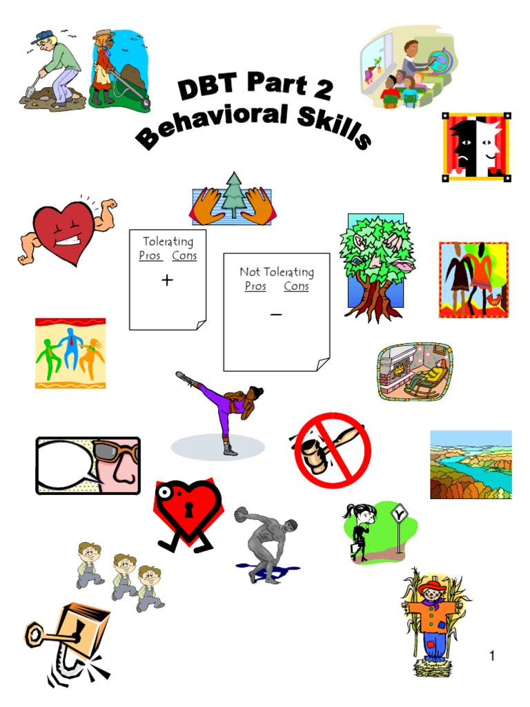 DBT Behavioral Skills Pt2 | PDF | Dialectical Behavior Therapy ...
