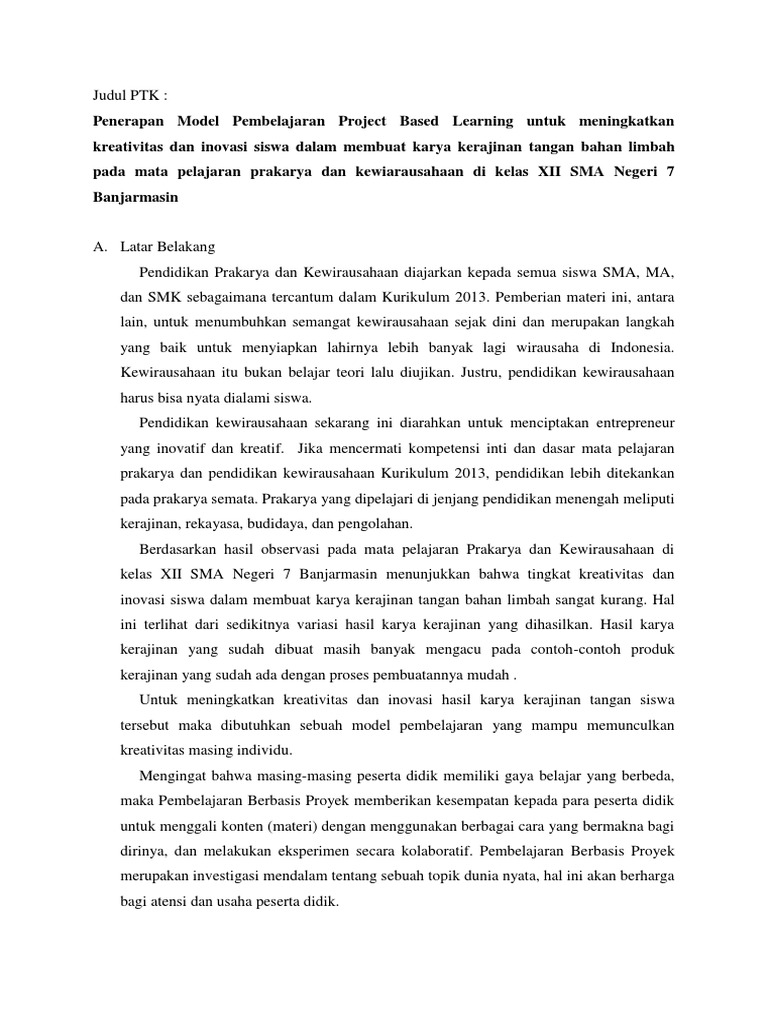 Draf PTK Zainal Hakim | PDF