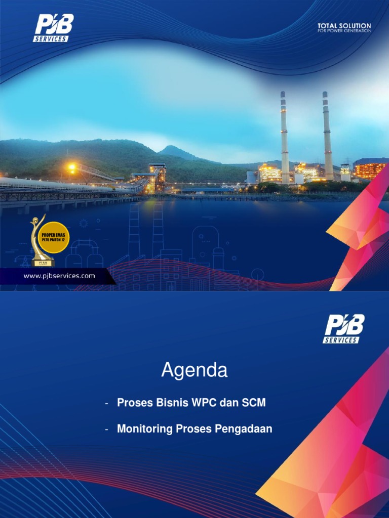 Proses SCM PT PJB Services - Rev 00 | PDF