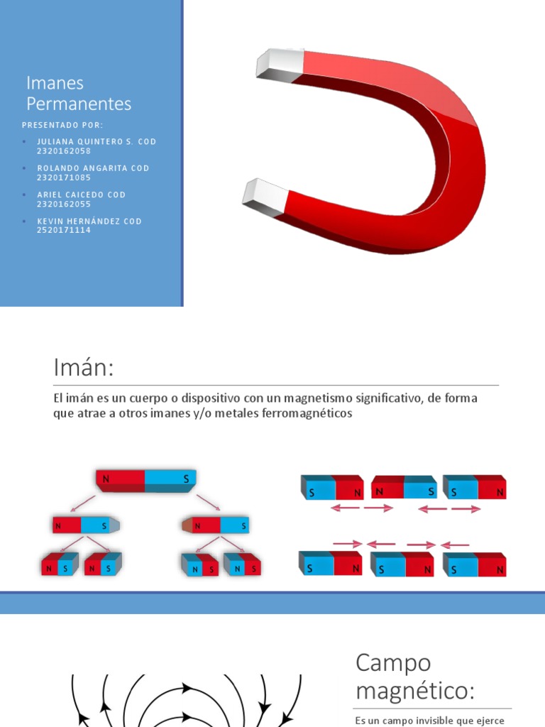 Imanes Permanentes | PDF | Imán | Magnetismo