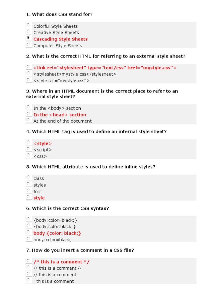 Cascading Style Sheets | PDF | Cascading Style Sheets | Typography
