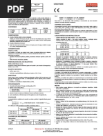Inserto Spinreact Creatinina | PDF | Creatinina | Química