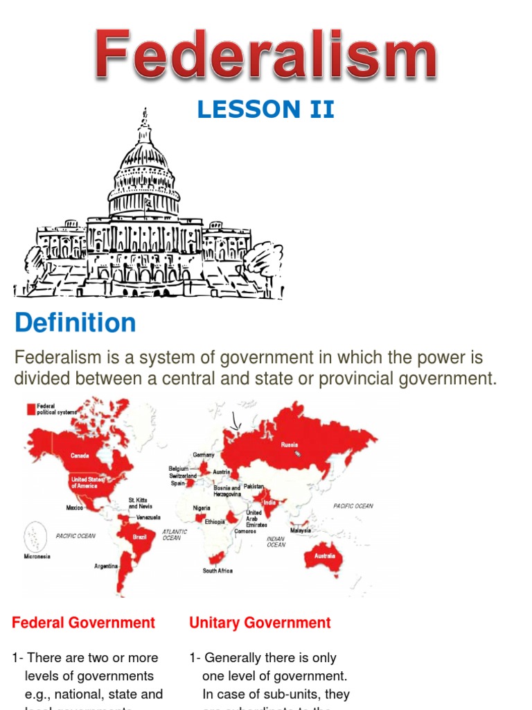 Federalisml 2 | PDF | Federalism | Federal Government Of The United States