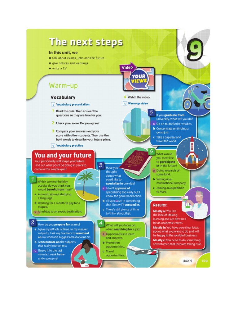 Mosaic 4 Student's Book Unit 9 | PDF