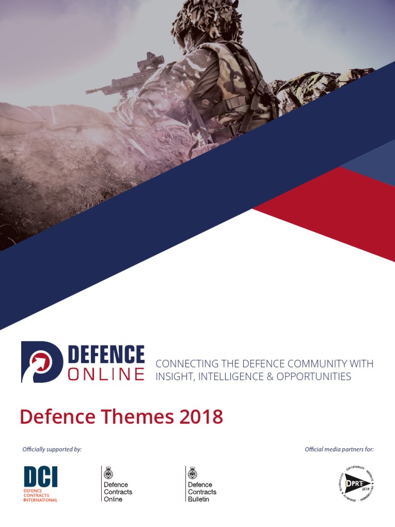 Defence Themes 2018: Connecting The Defence Community With Insight ...