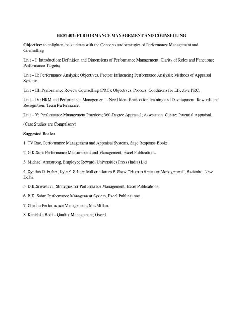 4th Sem HRM | PDF | Human Resource Management | Human Resources