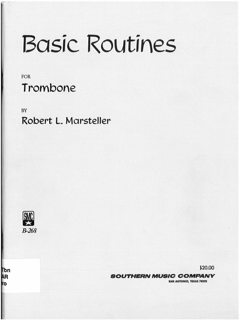 Basic Routines - Marsteller PDF | PDF