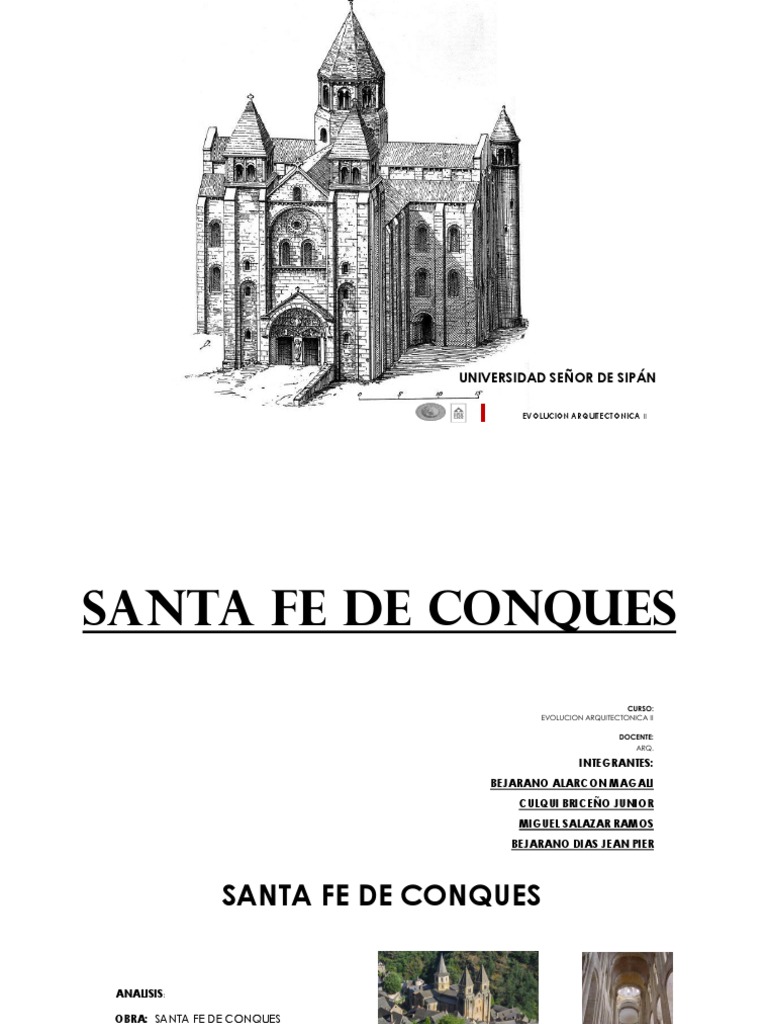 Análisis de la Iglesia de Santa Fe de Conques | PDF | Iglesia (edificio ...