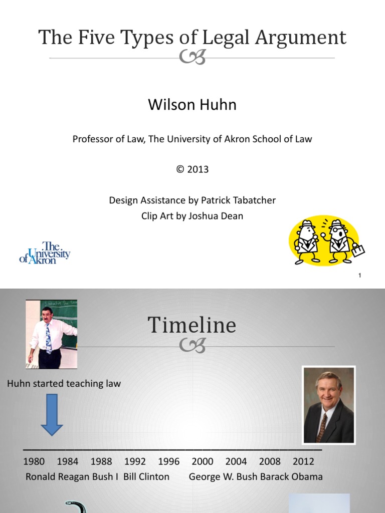 5 - Types of Legal Arguments | PDF | Necessary And Proper Clause ...