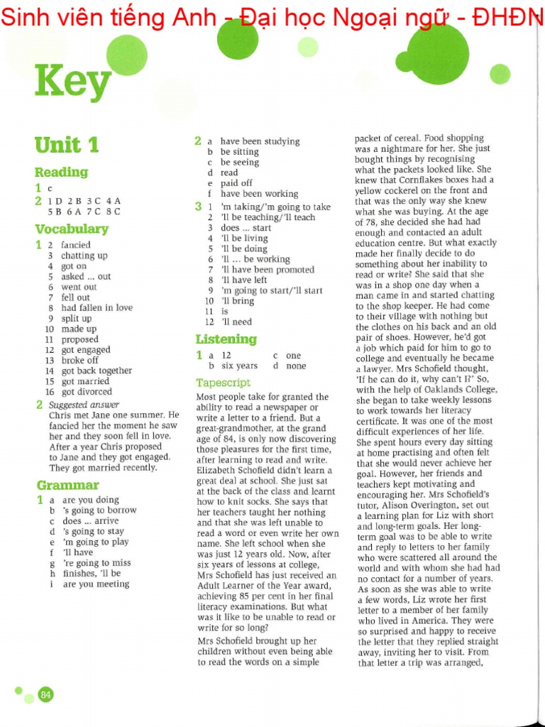 FCE Result WorkBook Key | PDF