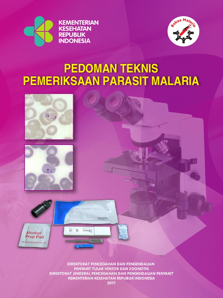 Buku Pedoman Mikroskopik Malaria PDF | PDF