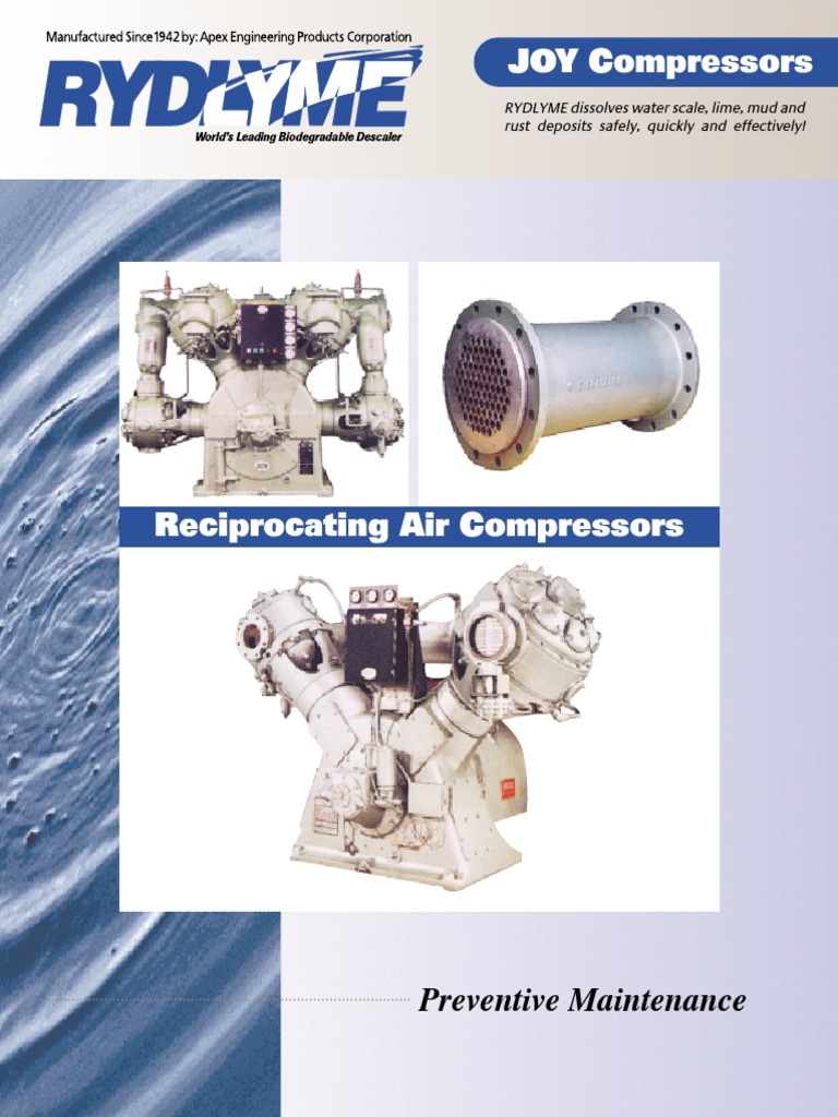 JOY Reciprocating Air Compressors Guide | PDF