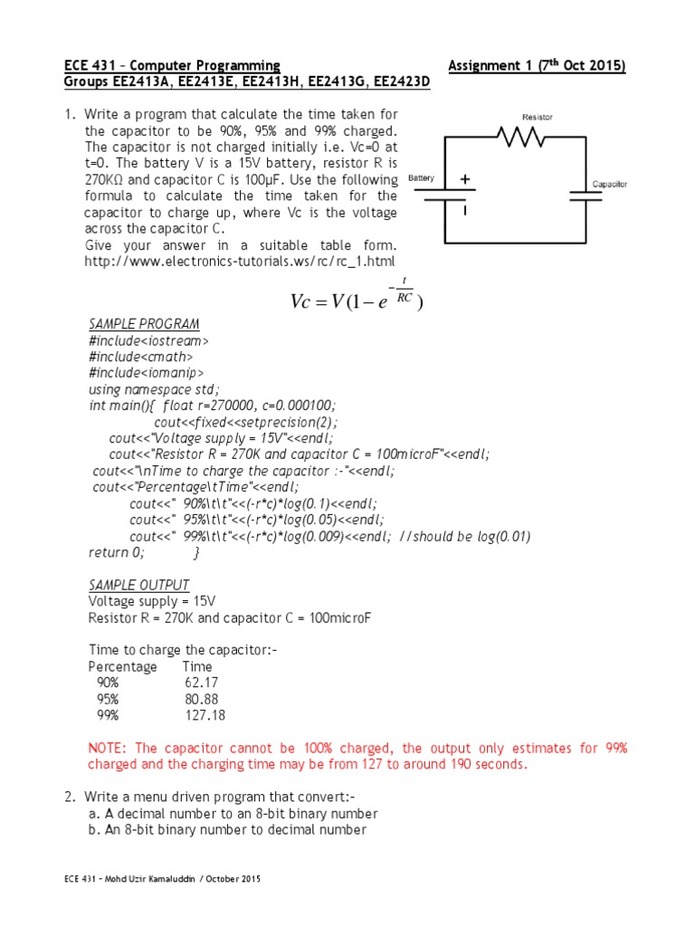 CPlus Plus Book 1 | PDF | Capacitor | Computer Engineering