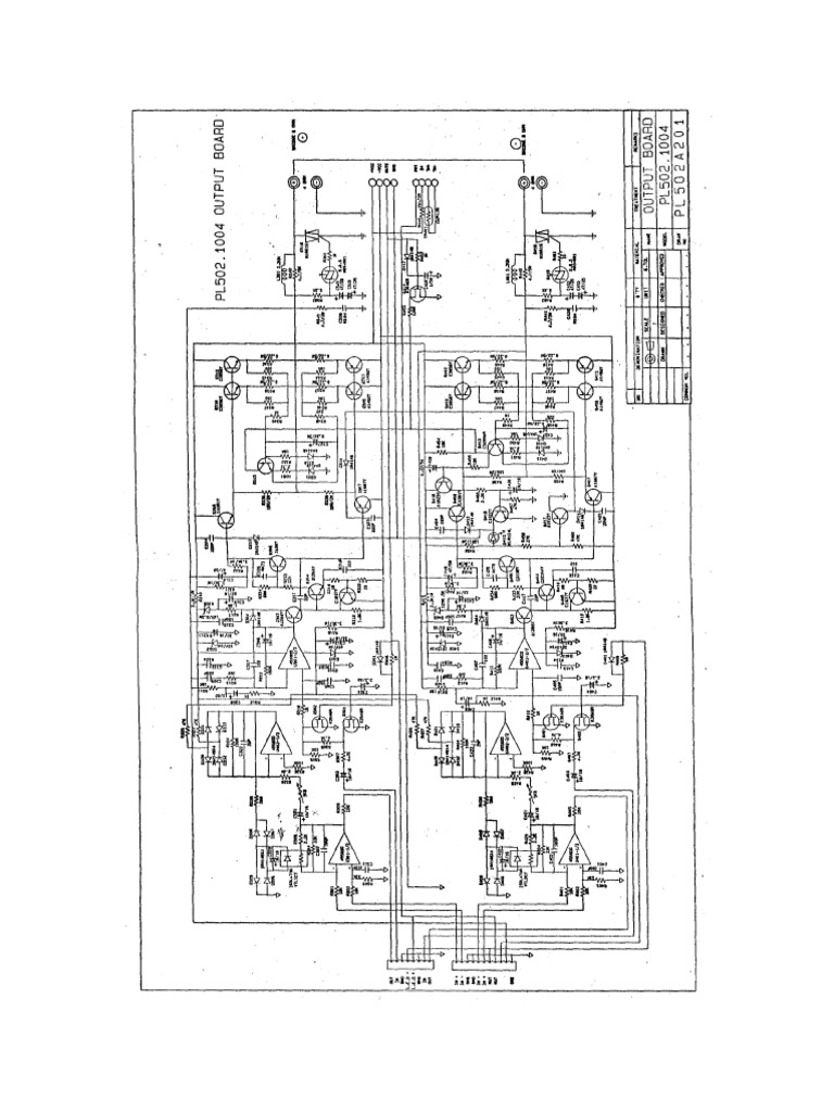 PL502, PL1004 - Schematic | PDF