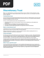 Sample Trust Distribution Minutes | PDF | Beneficiary (Trust) | Trust Law