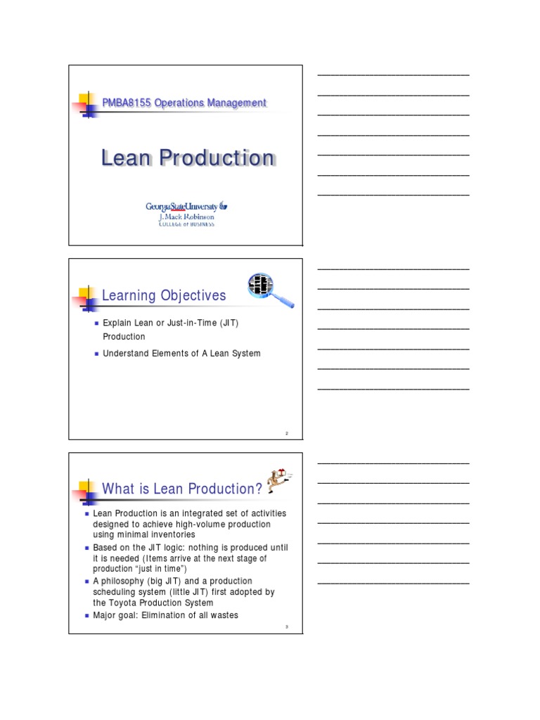 Understanding Lean Manufacturing Through Key Elements and Principles ...