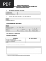 Certificado Medico Cruz Roja Colombiana Actualizado | PDF