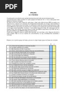 Cuadernillo de Preguntas Gordon | PDF | Sicología