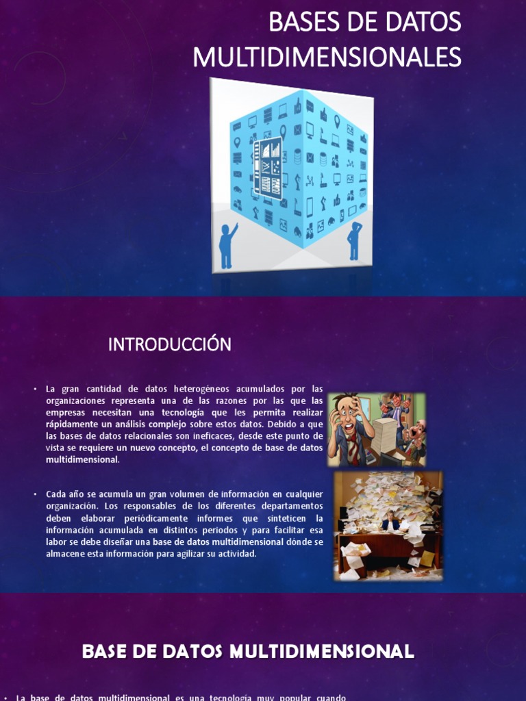 Bases de Datos Multidimensionales-2 | PDF | Bases de datos | Gestión de ...