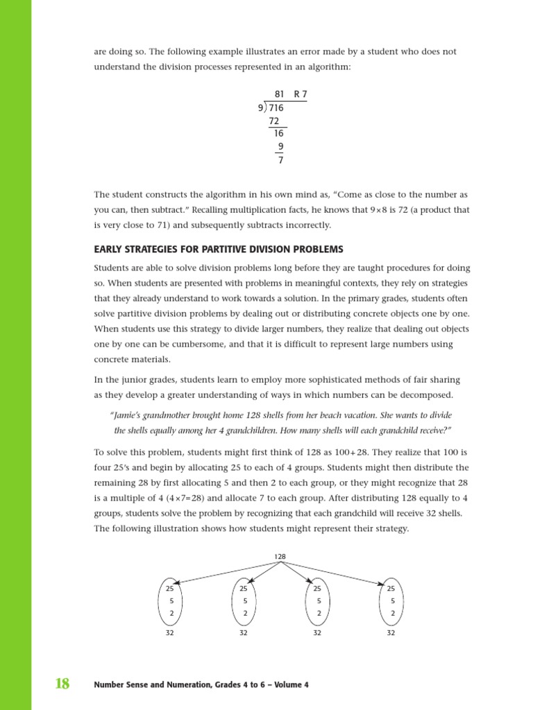 Division Strategies | Download Free PDF | Division (Mathematics ...