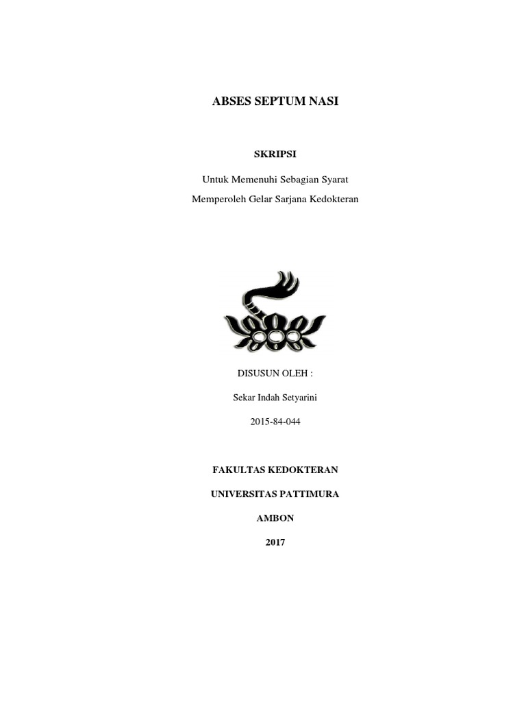 Abses Septum Nasi | PDF