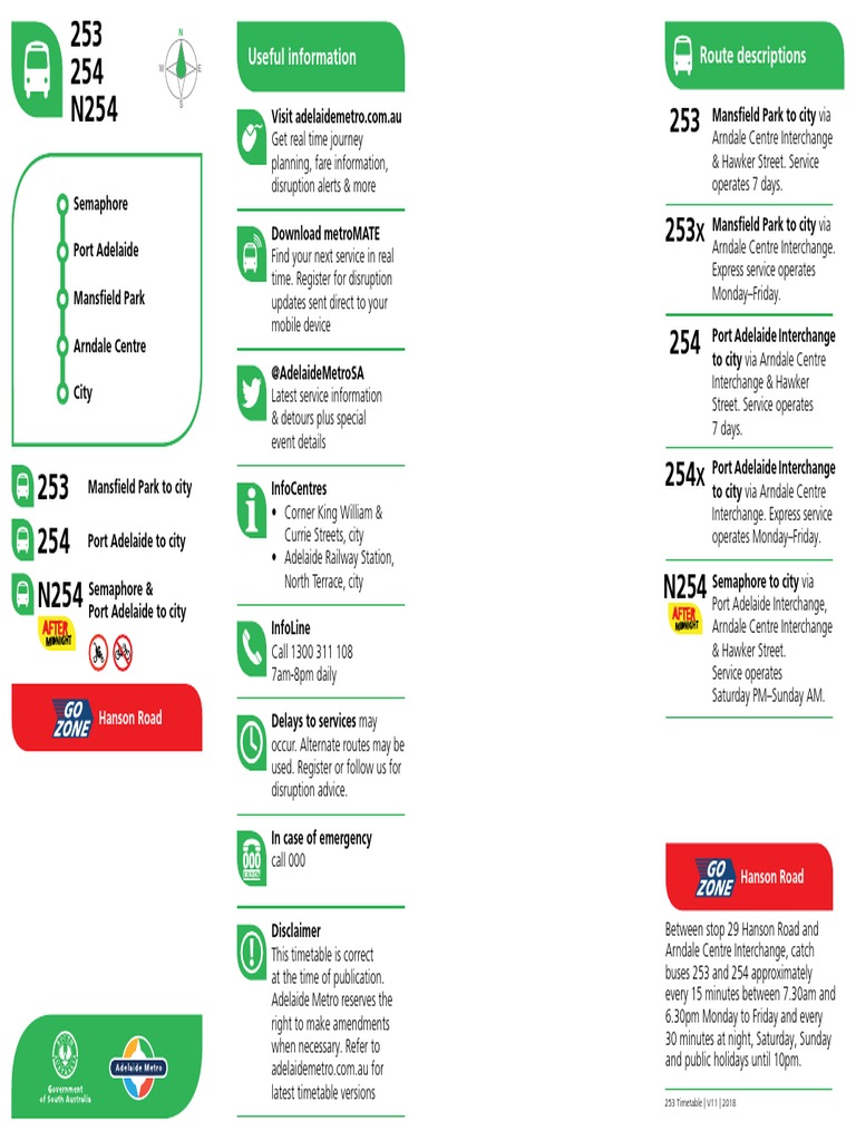 Mansfield Park to City Route Timetable: Providing Detailed Schedule ...