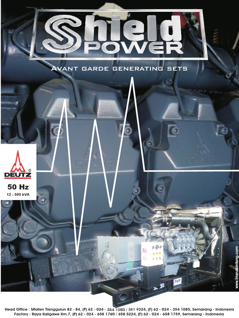 Brochure Shield Power | PDF | Engines | Electric Power