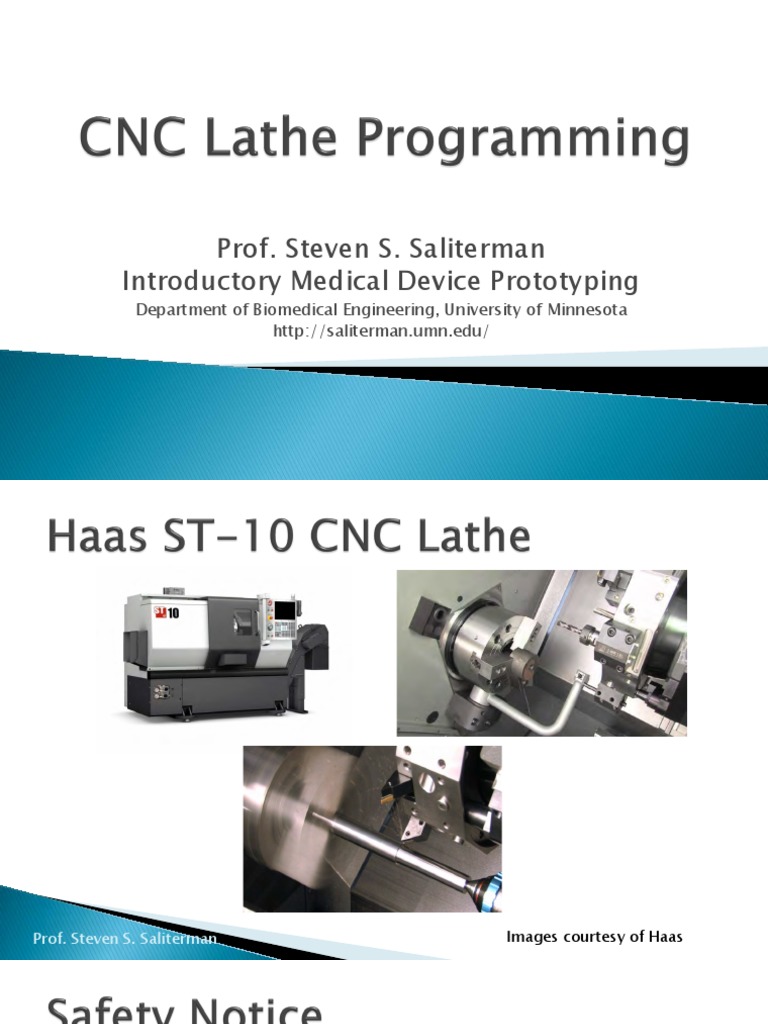 CNC Lathe Programming | Download Free PDF | Numerical Control ...