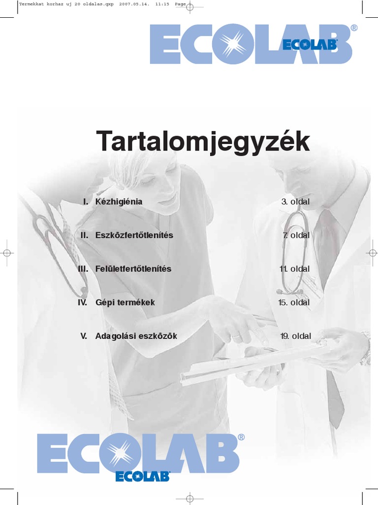 Ecolab katalógus | PDF