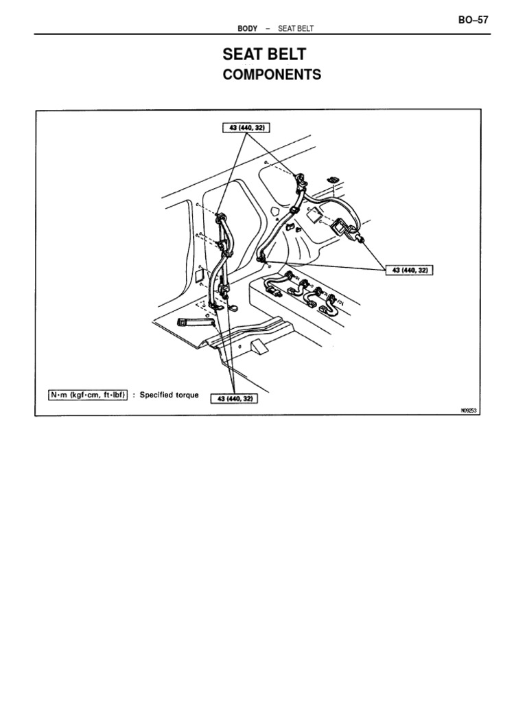 Seat Belt: Components | PDF