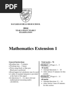 HSC Advanced Maths Formula Sheet | PDF | Educational Institutions ...