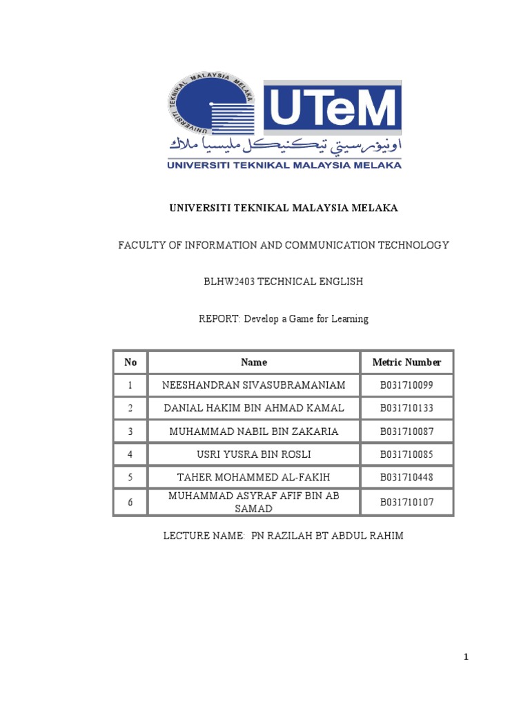 English Report Finish | PDF | Learning | Design