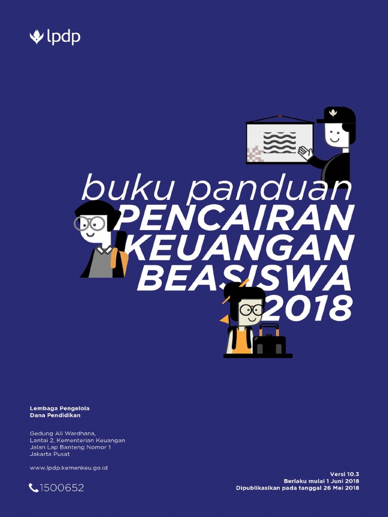 Buku Panduan Pencairan Beasiswa LPDP PDF | PDF | Karier & Perkembangan | Pengelolaan Keuangan & Uang